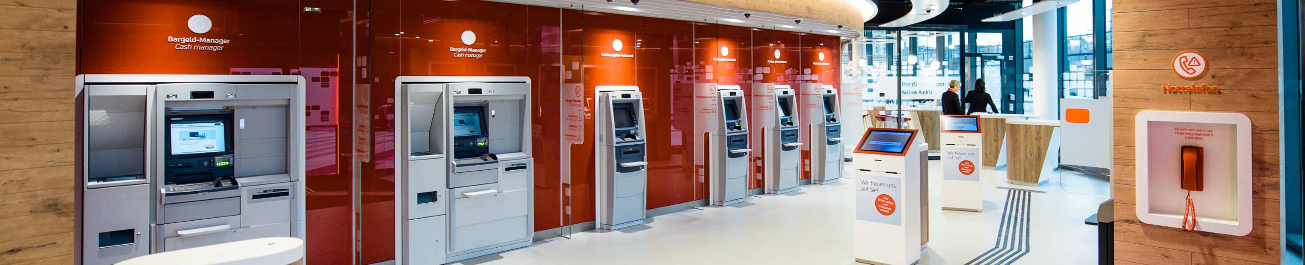 Branches with self-service | Bank Austria Branches with self-service | Bank Austria
